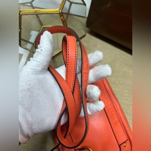Chloe | Bags | Chloe Vintage Rust Orange Leather Tassel ...